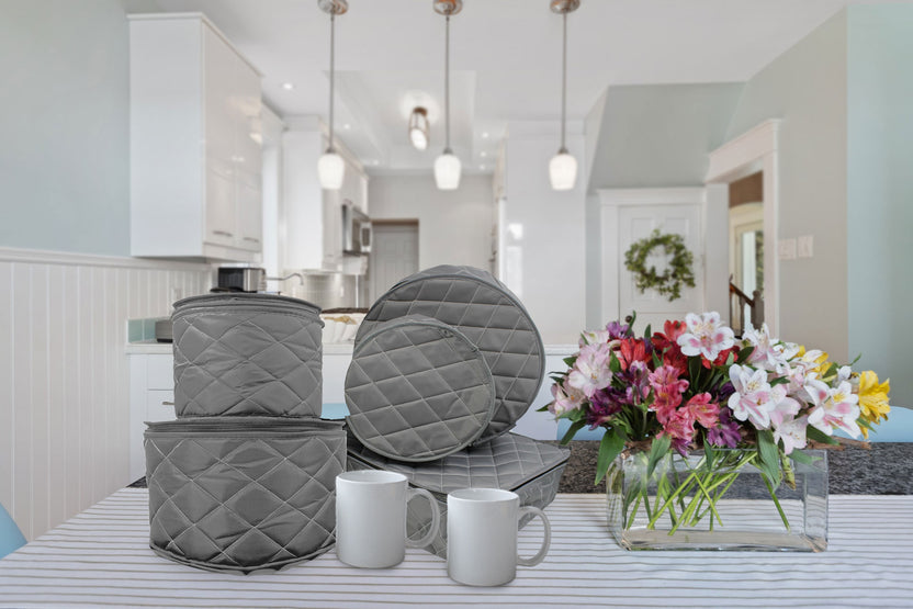 Laminet Deluxe Cushioned Padded Dining Table Protector Pads ...