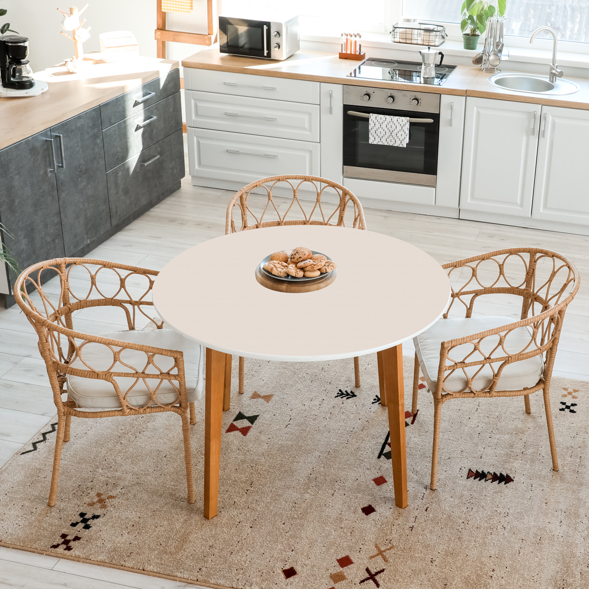 Laminet Deluxe Cushioned Padded Dining Table Protector Pads ...